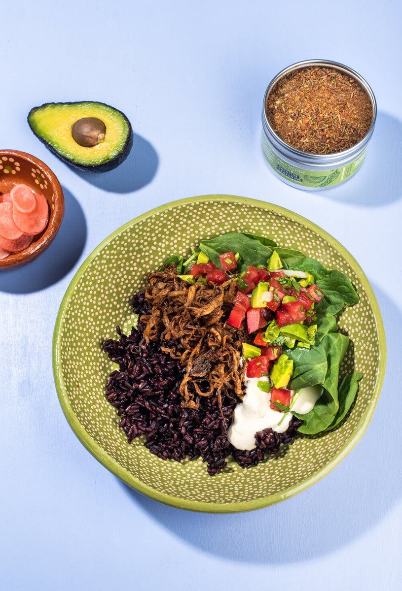 Todo Verde Mushroom Carnitas Bowl Recipe – Todo Verde Shop