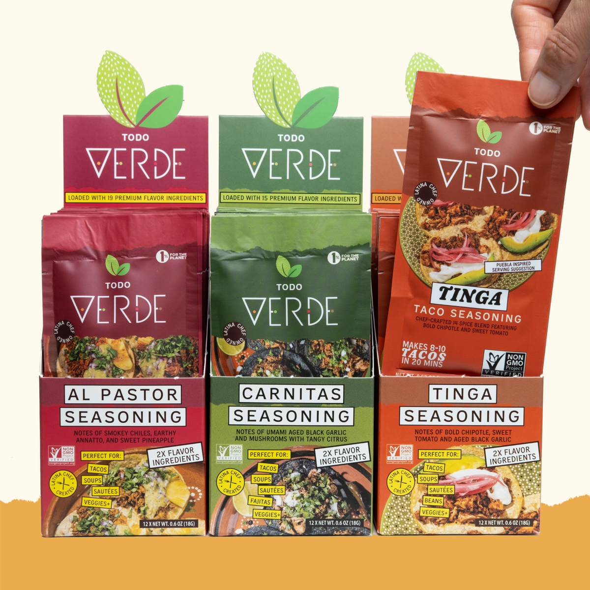 Taco Trio - Mexican Seasonings Set – Todo Verde Shop